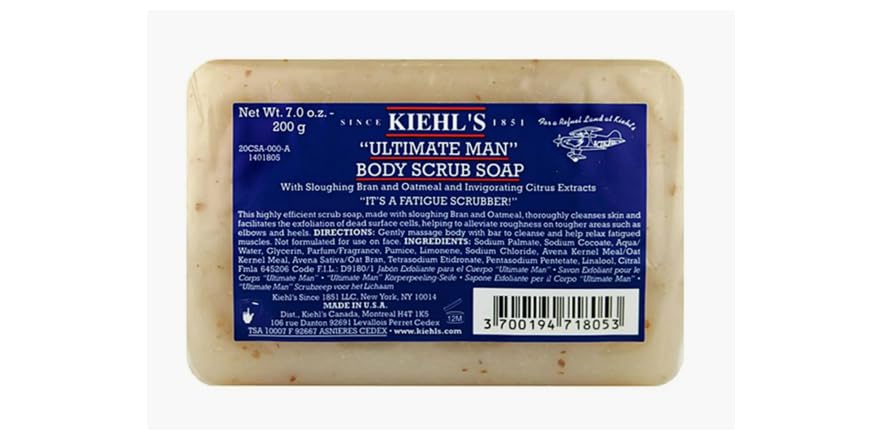 Kiehl's Ultimate Man Body Scrub Soap