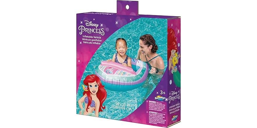 Swimways Disney Ariel Inflatable Boat