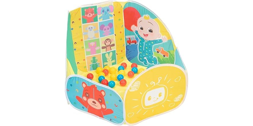 CoComelon Ball Pit w/15 Soft Flex Balls
