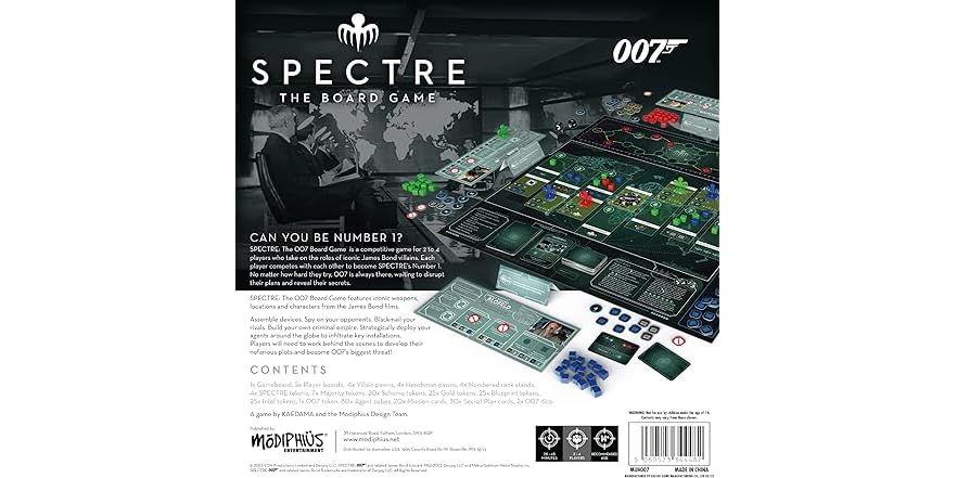 Spectre The Board Game