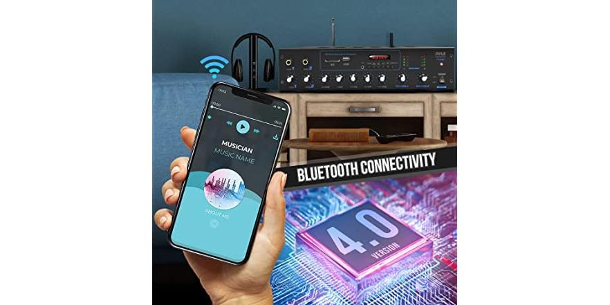 Pyle Professional Powered Amplifier