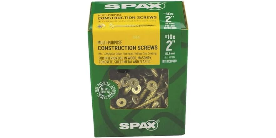 SPAX 10X2 MP FH INT Screw