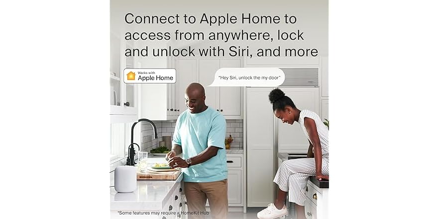 Level Lock+ Smart Lock + Apple Home Keys Deadbolt