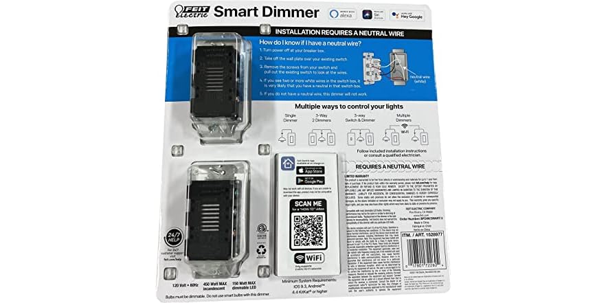 Feit Electric Wi-Fi Smart Dimmer