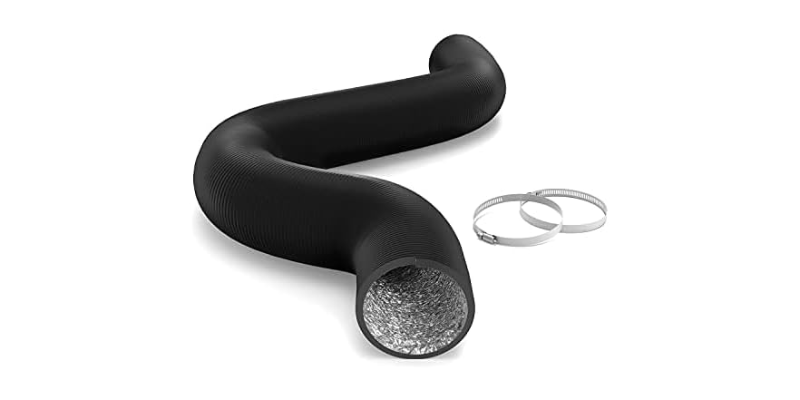 iPower Flexible 4 Inch 25 Feet Aluminum