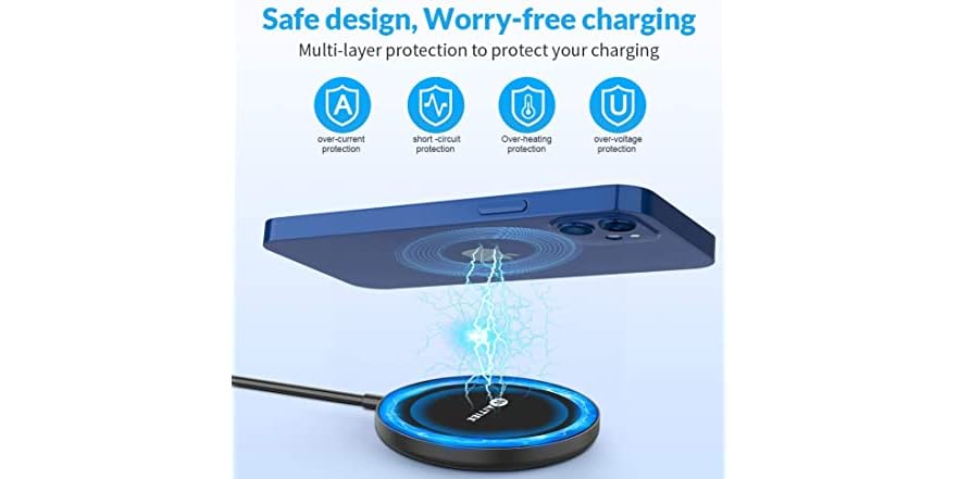 WAITIEE Fast Magnetic Wireless Charger