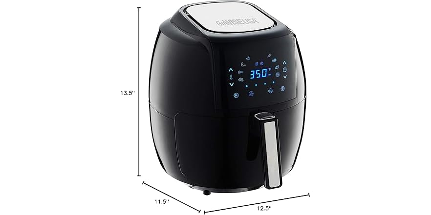GoWISE USA 5.8-QT Digital Air Fryer