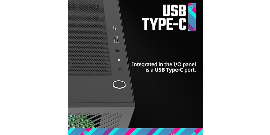 Cooler Master Elite 301 Micro-ATX High Airflow PC Case