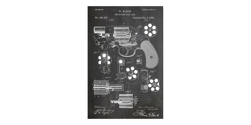 Revolver Canvas Wrap (2 Sizes)