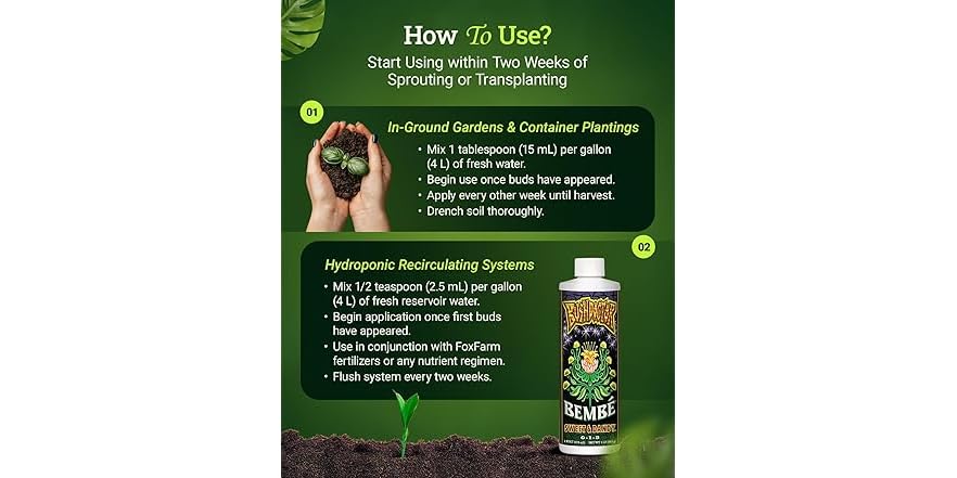 Foxfarm Fast-Acting Liquid Plant Fertilizer