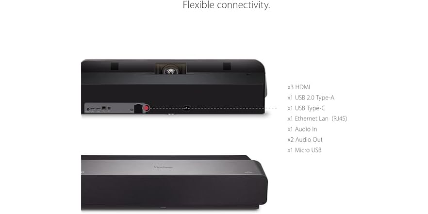ViewSonic X1000-4K Ultra-Short Throw Projector (Open Box)