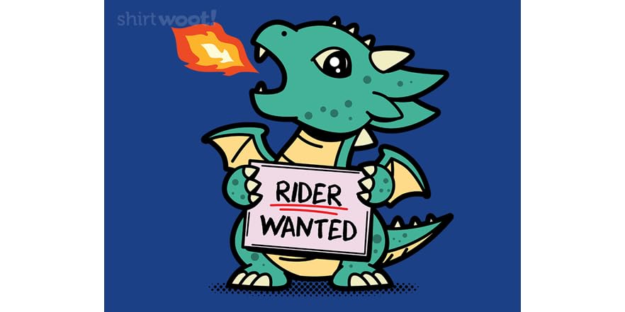 Rider Wanted