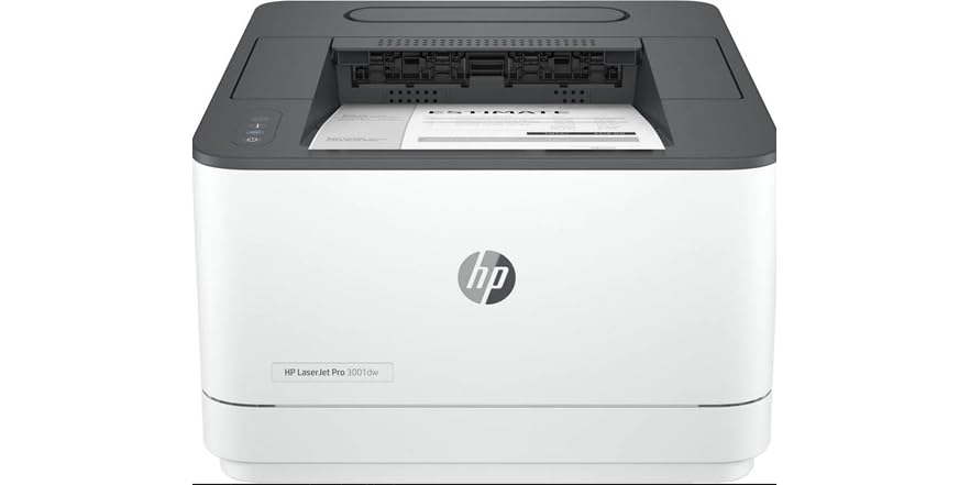 HP LaserJet Pro 3001dw Wireless Monochrome Printer
