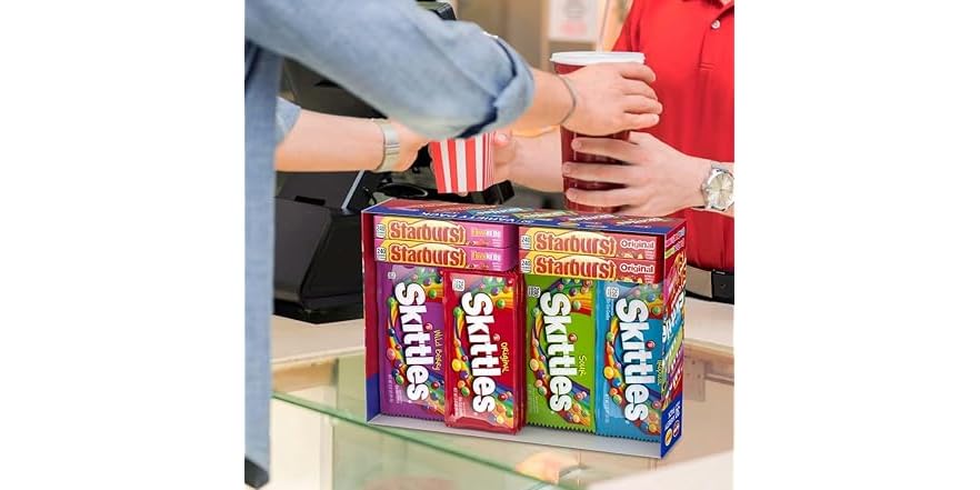 Skittles and Starburst Variety Pack 30 Count