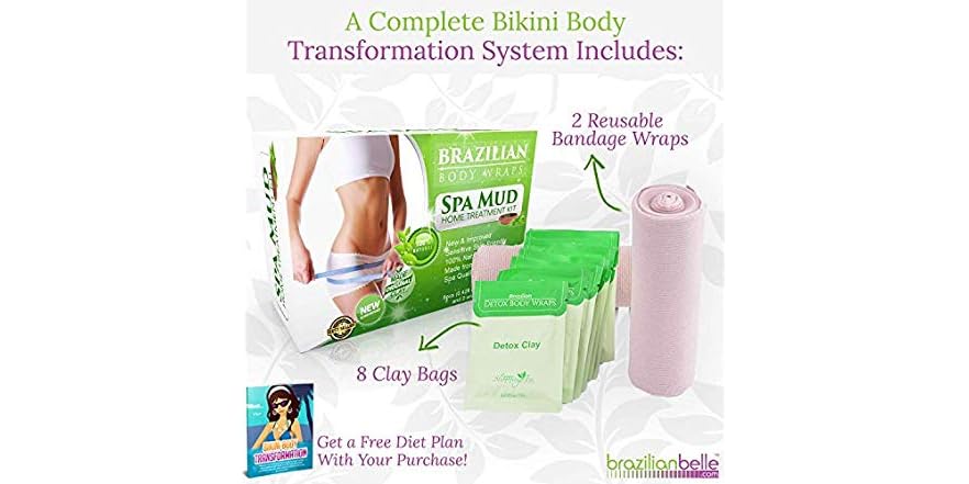 Detox Body Clay Wraps