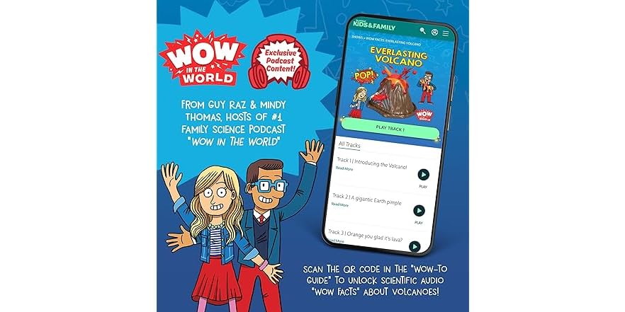 Wow in The World Everlasting Volcano