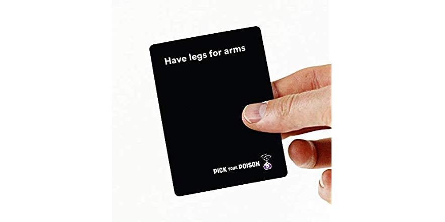 Pick Your Poison Card Game