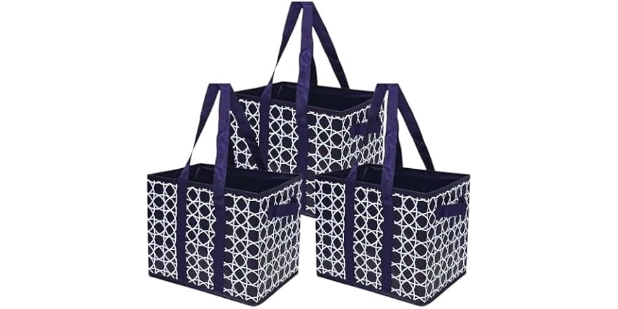 DURASACK 4Pk All-Purpose Collapsible Totes