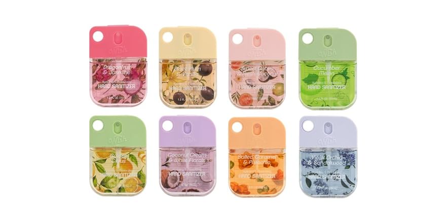 Assorted WISH Hand Sanitizer Spray