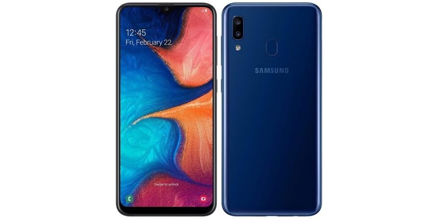 Samsung Galaxy A20 Dual-SIM Phone (GSM Unlocked)(New) (Open Box)