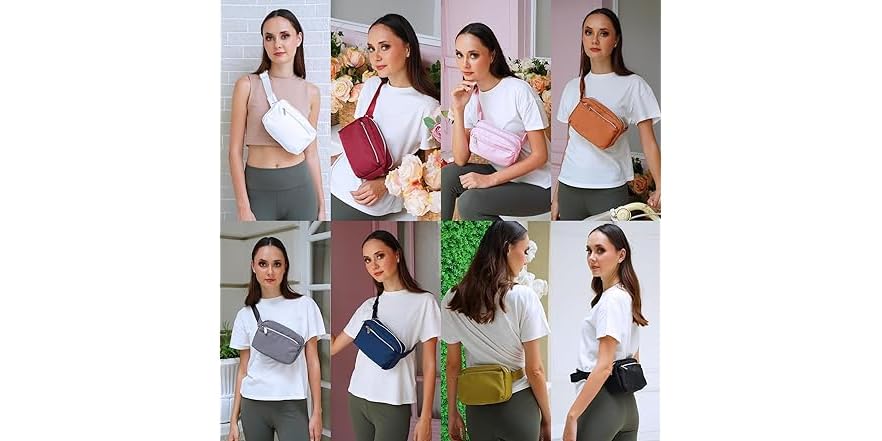 2 Pocket Bum Bag | Your Choice
