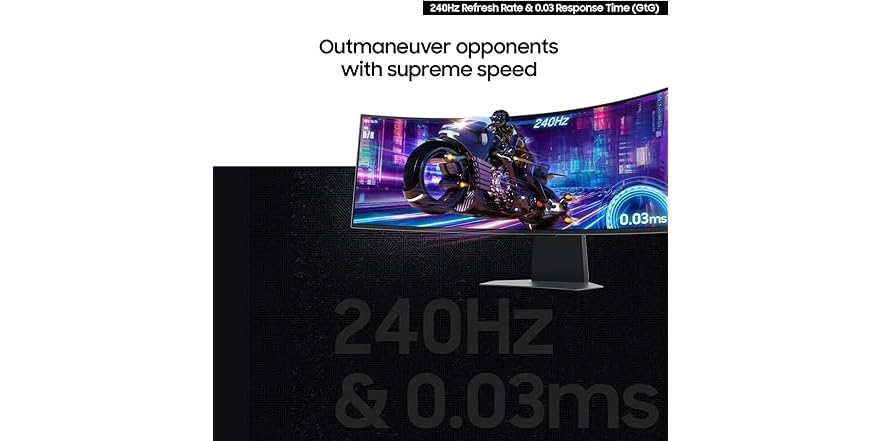 Samsung 49" DQHD Monitor | LS49DG956SNXGO (Open Box)