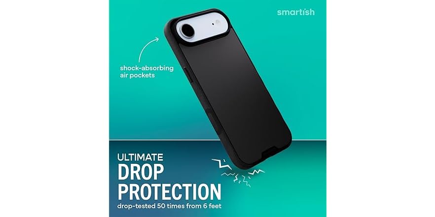 Smartish iPhone 17 Air MagSafe Case w/Camera Control Protection