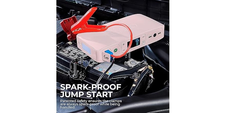HALO Bolt Air+ 55500 Portable Powerbank & Car Battery Jump Starter