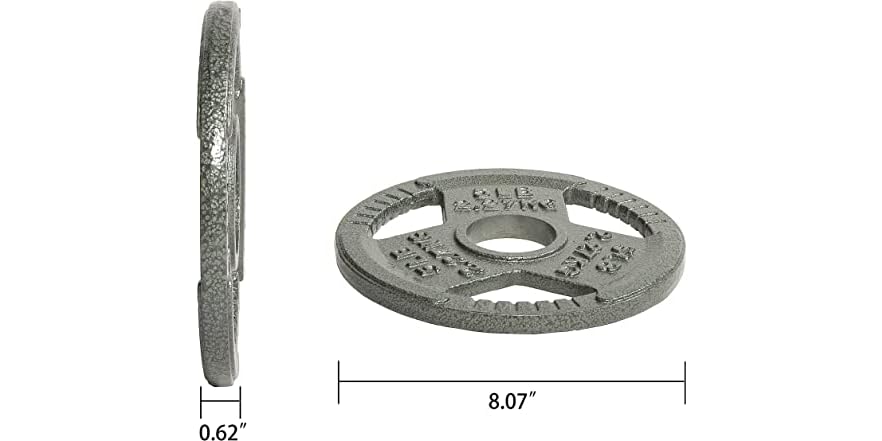 Powergainz Olympic 2Inch Cast Iron Plate