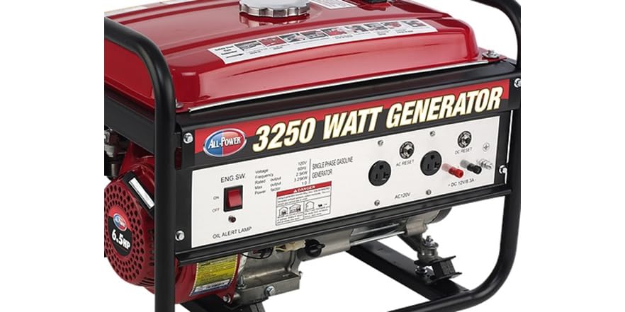 All Power 3250 Watt Portable Generator