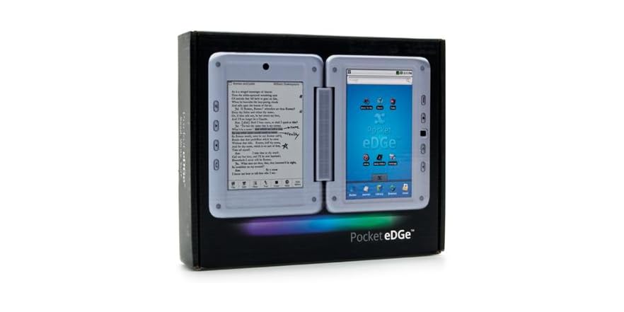 enTourage Pocket eDGe Dualbook Android Tablet and e-Ink Reader