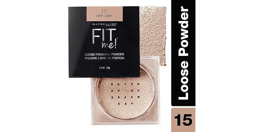Maybelline Fit Me Loose Setting Powder