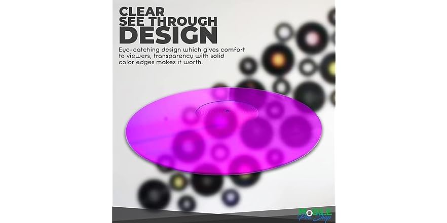 Mobile Pro Shop Acrylic Turntable Mat