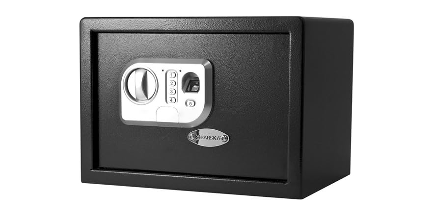 Barska Compact Biometric Keypad Safe