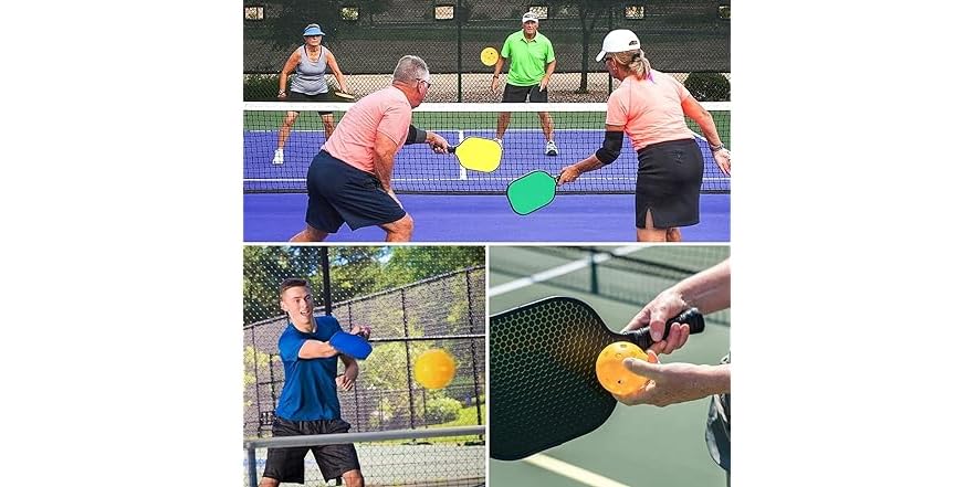 Geekman Pickleball 40 Hole True Flight 6Pk