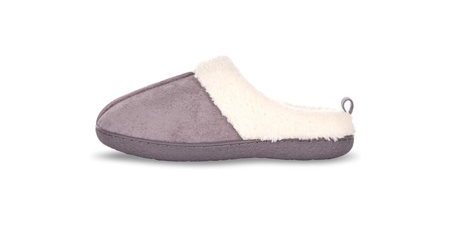 Floopi Womens Indoor Outdoor Slippers - Grey