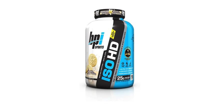 BPI ISO HD Whey Protein Isolate