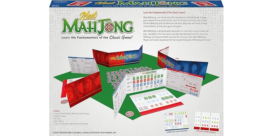 Meet Mahjong: The Family Board Game