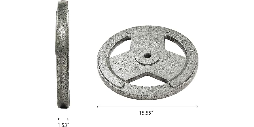 BalanceFrom Cast Iron Weight Plate 45lbs Single