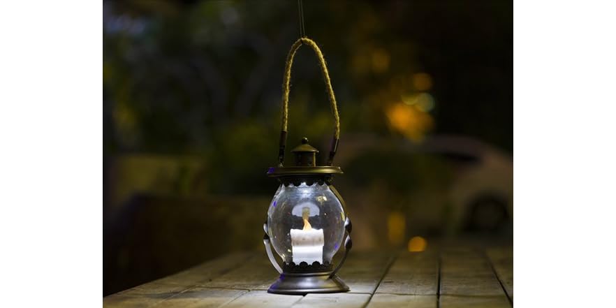Hurricane Lantern Solar Light