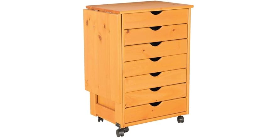Adeptus Desk Roll Cart, 7 Drawer