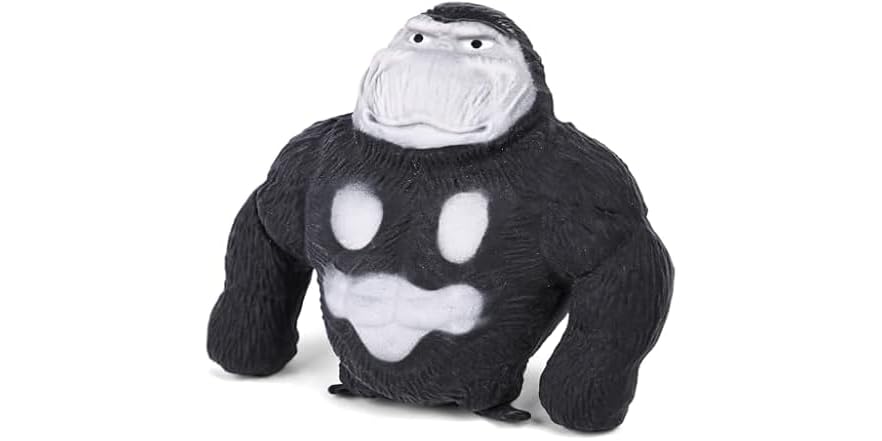 4 Pack Monkey Squeeze Toy Figures