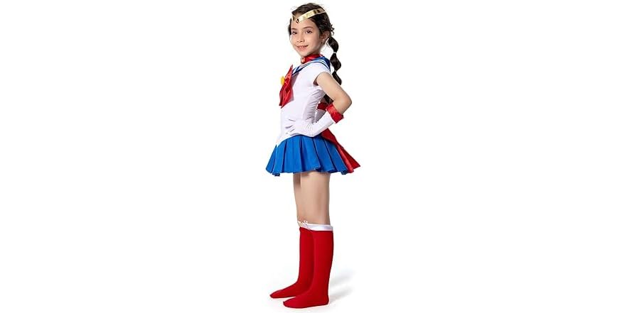 Kids Anime Tsukino Usagi Costume- Size L