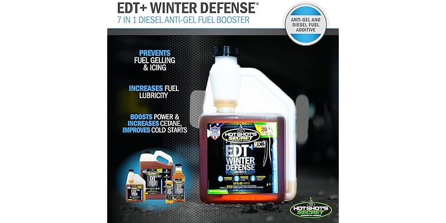 Hot Shot's Secret Winter Diesel Fuel Booster