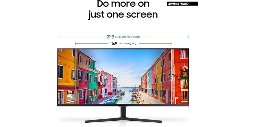 Samsung 34" QHD Monitor | LS34C502GANXZA (Open Box)