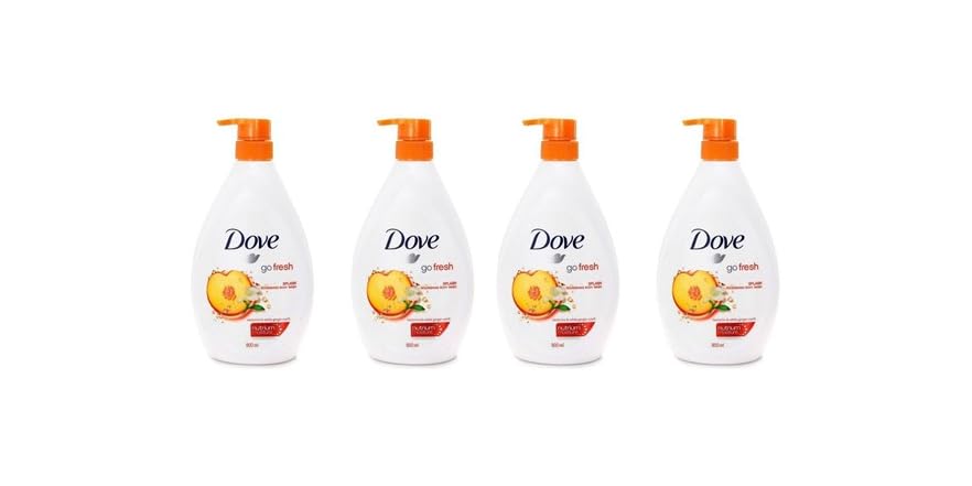 (4 Pack) Dove Body Wash With Pump 27.05oz (800ML): Your Choice