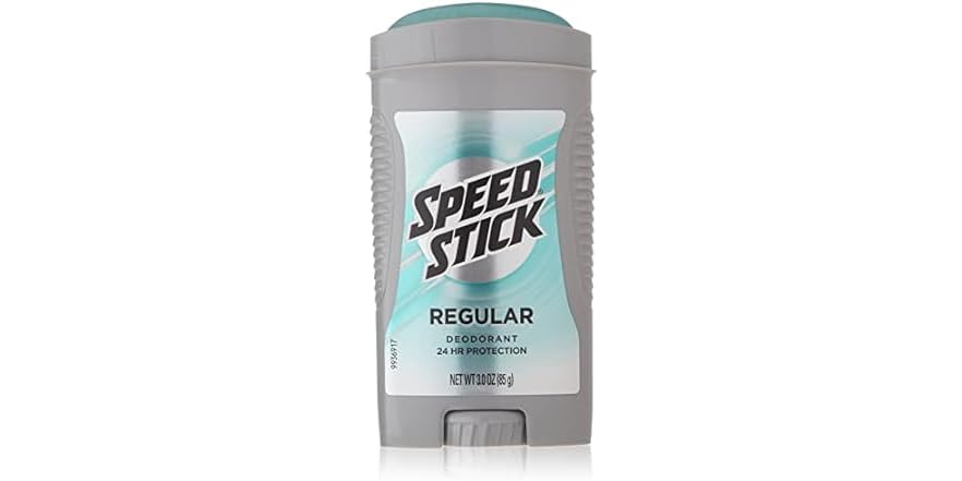 Speed Stick Regular Deodorant, 3 Oz