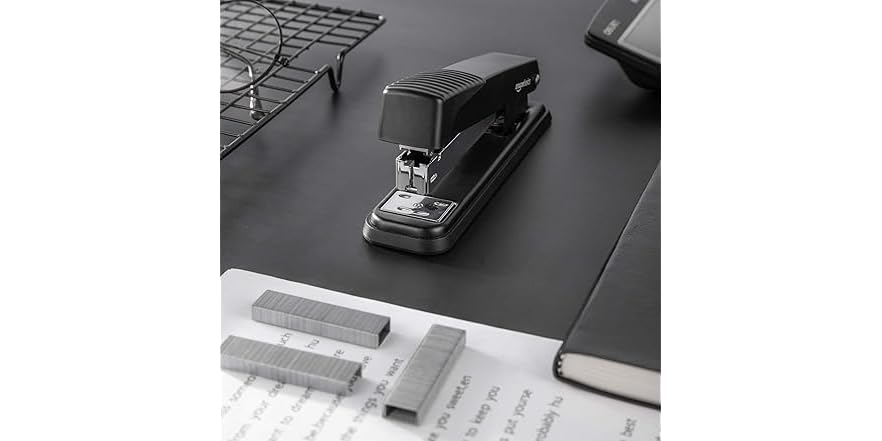 Amazon Basics Full-strip Metal Office Desktop Stapler, 20 Sh (Open Box)