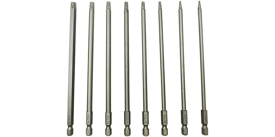 Long Torx Hex Head Driver Set