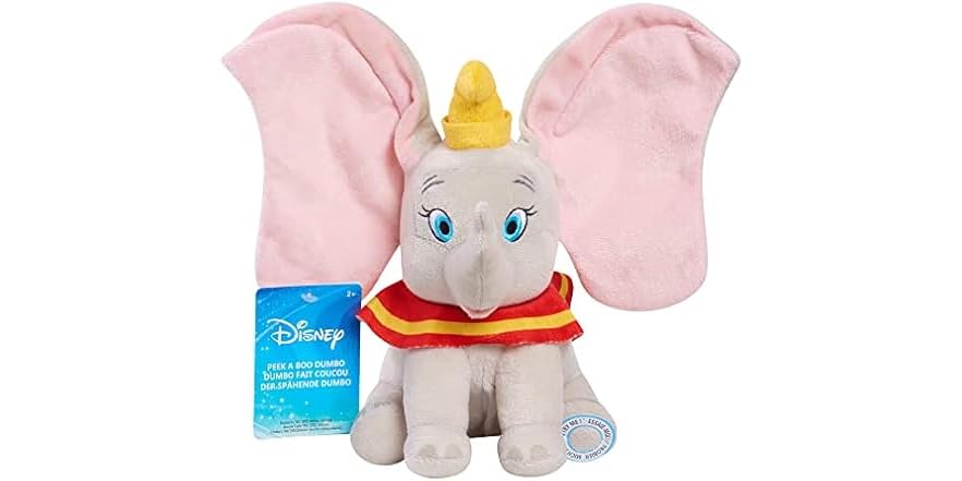 Disney Peek-A-Boo Dumbo Interactive Plush (Open Box)